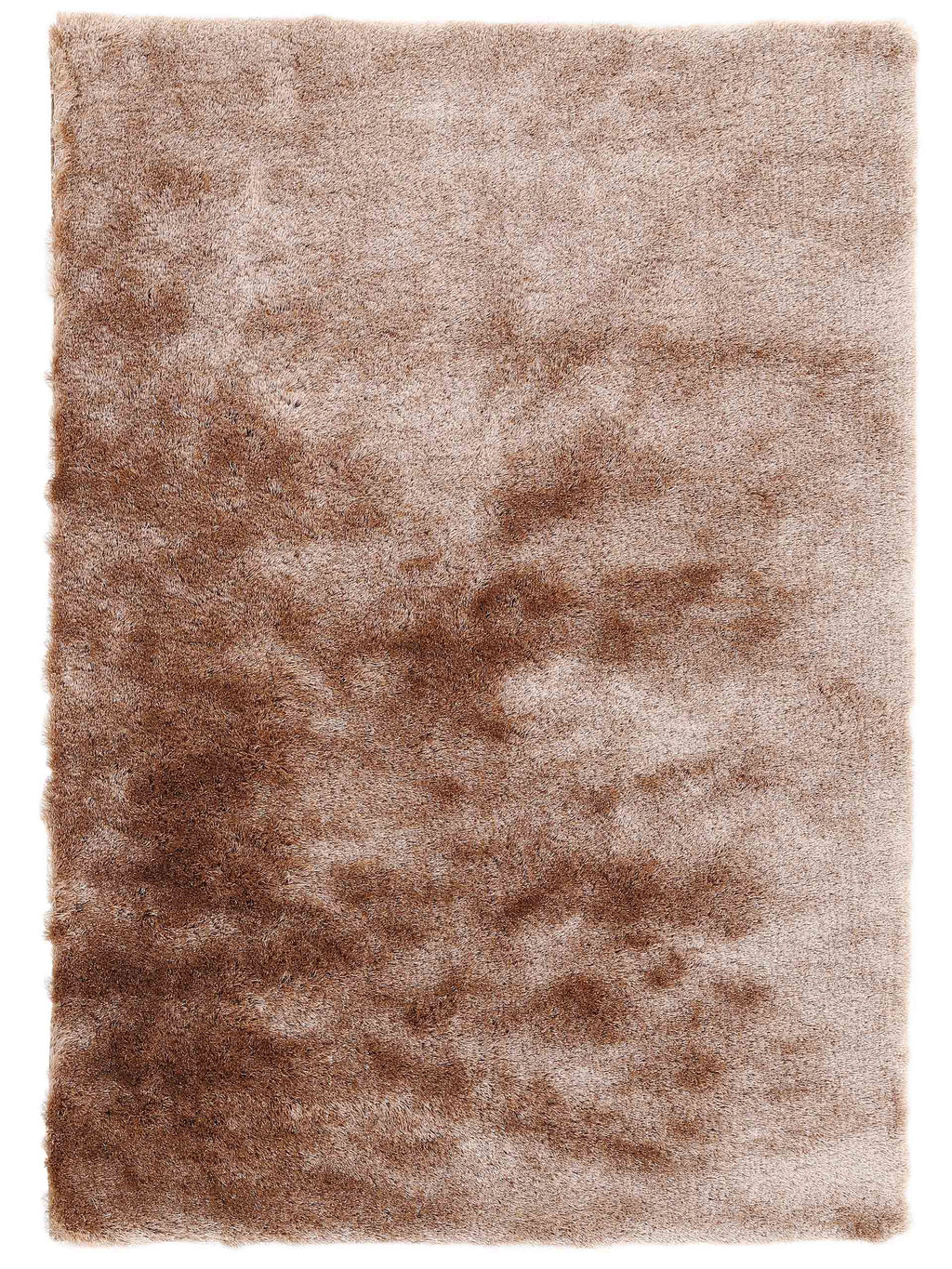 Hochflorteppich Breeze Beige - Handgetuftet & aus Kunstfaser
