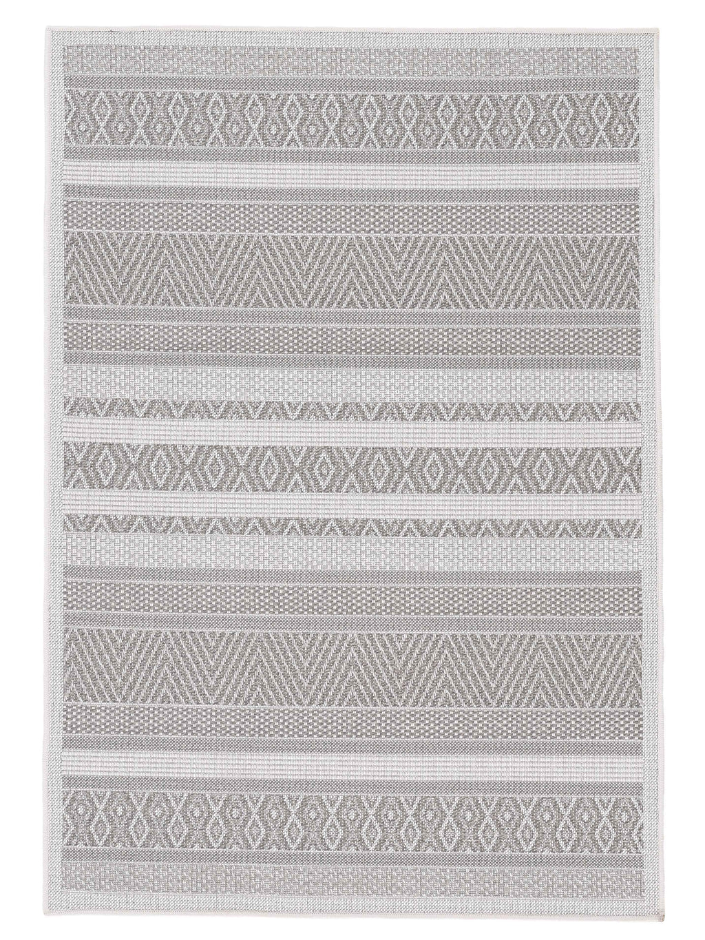 In- & Outdoor Teppich Boho Beige - Maschinengewebt & aus Kunstfaser