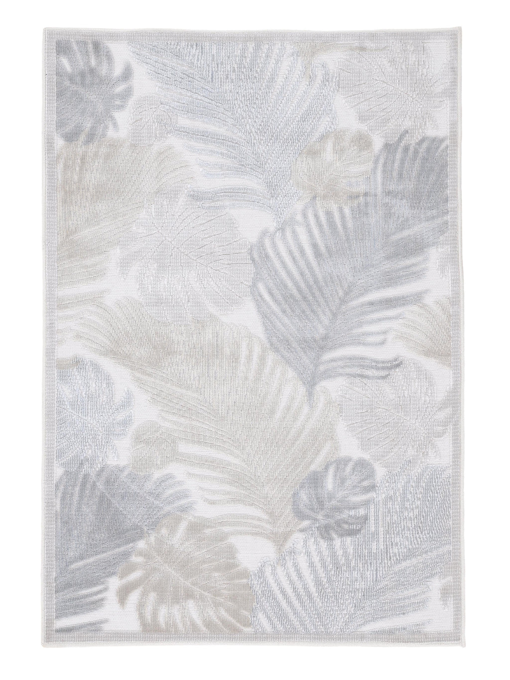 In- & Outdoor Teppich Deja Beige - Maschinengewebt & aus Kunstfaser